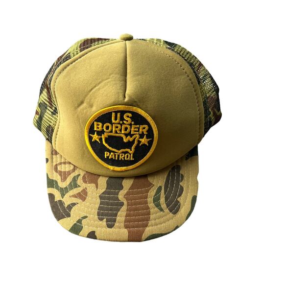 None and/or Unknown | Accessories | Vintage Border Patrol Camp Mesh ...